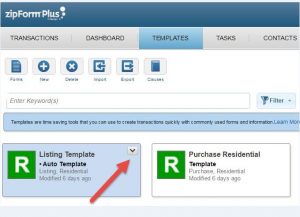 How to Copy Templates in zipForm® After Changing Brokerages - Arizona ...